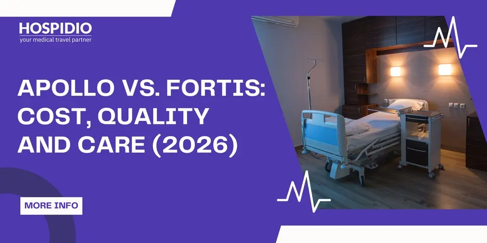 Apollo vs Fortis 2026: Cost, Quality & Which to Pick | HOSPIDIO
